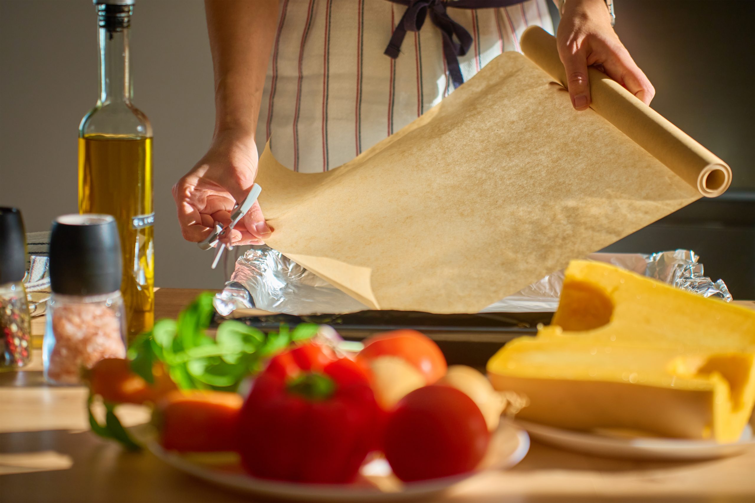 Welche Wahl treffen: Backpapier, Frischhaltefolie oder Aluminiumfolie